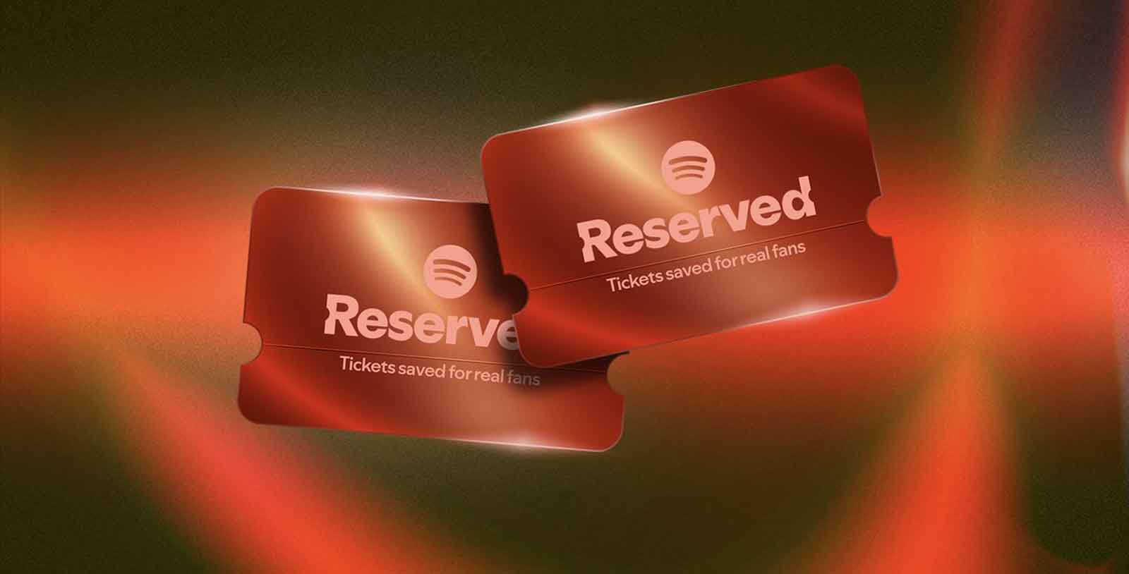 Spotify will start saving tickets for real fans with ‘Reserved’ – NBC ...