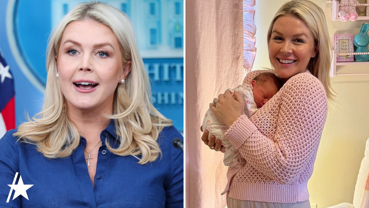 White House press secretary Karoline Leavitt welcomes second baby with ...