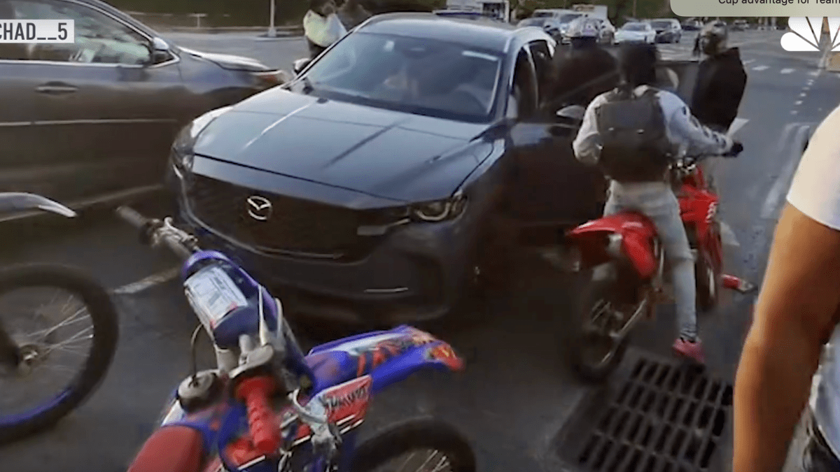 Motorbike riders come to rescue of unconscious driver, toddler in NYC ...