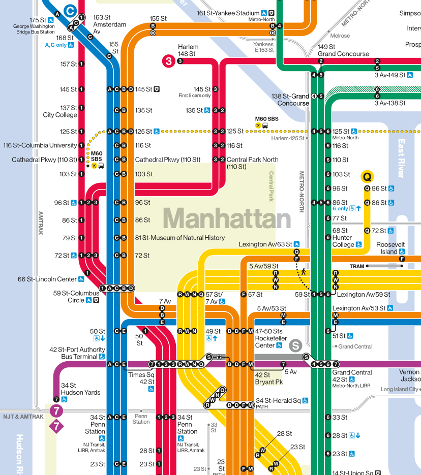 Nyc Subway Map Size Comparison - Infoupdate.org